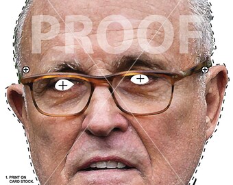 Printable Halloween Mask ELVIS Design Download and Print Fun and Easy ...