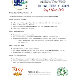 Scary Zombie Mask: Printable Halloween Costume (digital Download) - Etsy