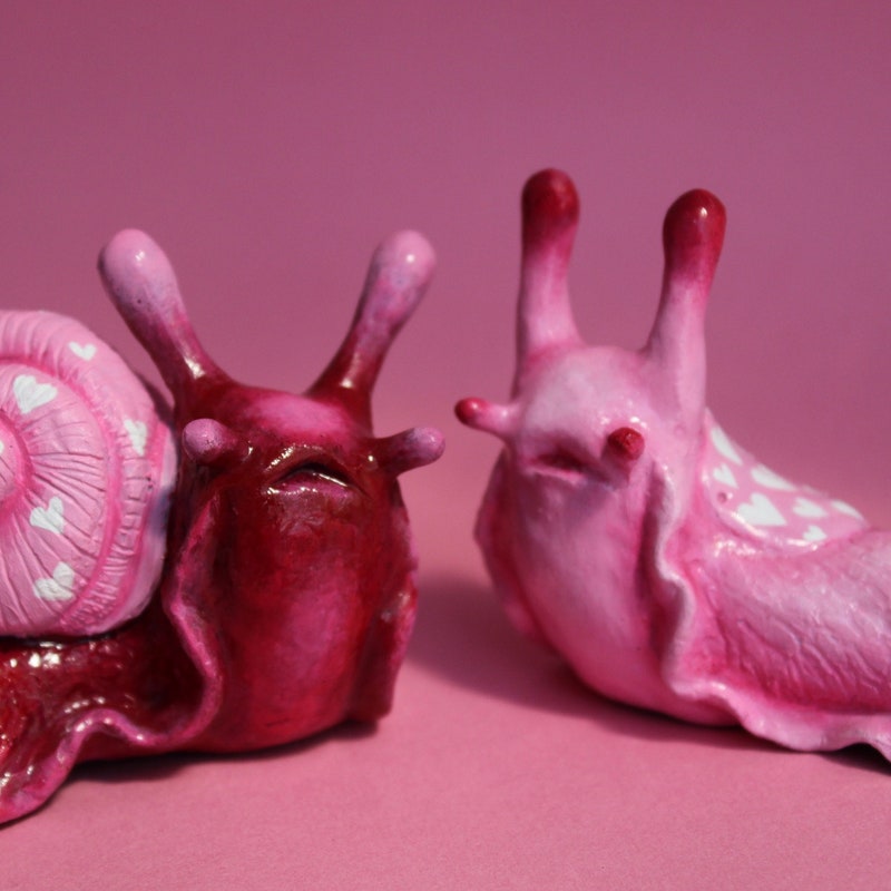 Polymer Clay Snail - Etsy