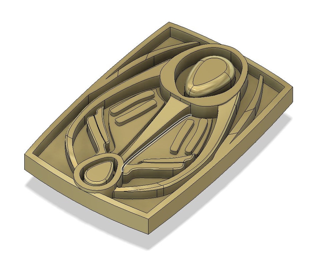 Mon Mothma Brooch STL File - Detailed 3D Printable Model - Etsy