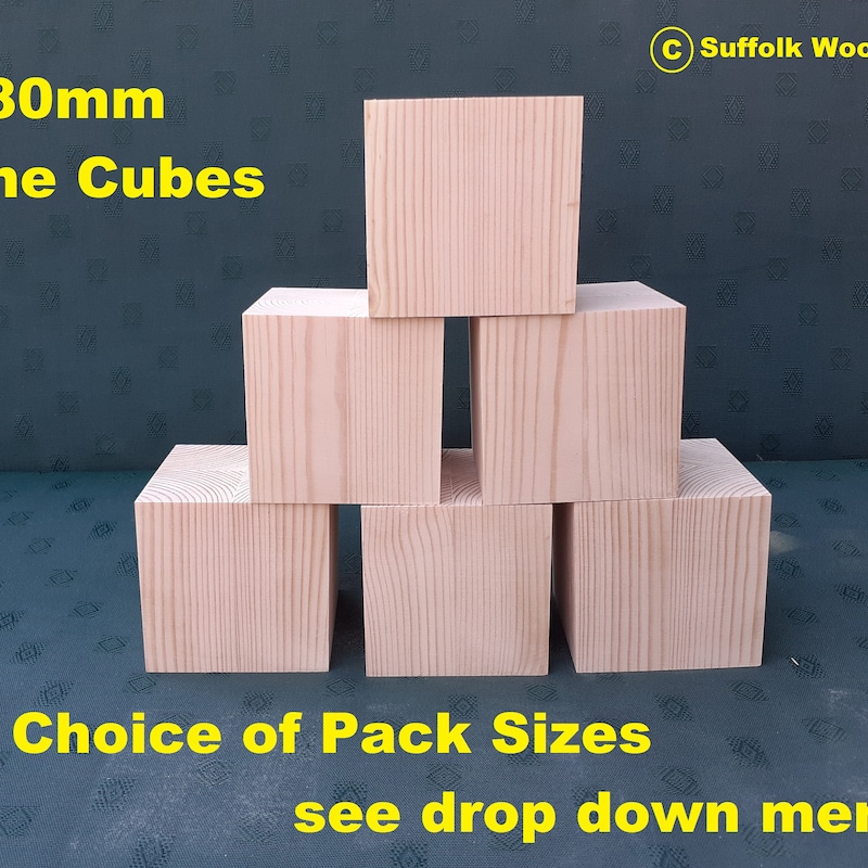 10cm Cube Blocks - Etsy UK