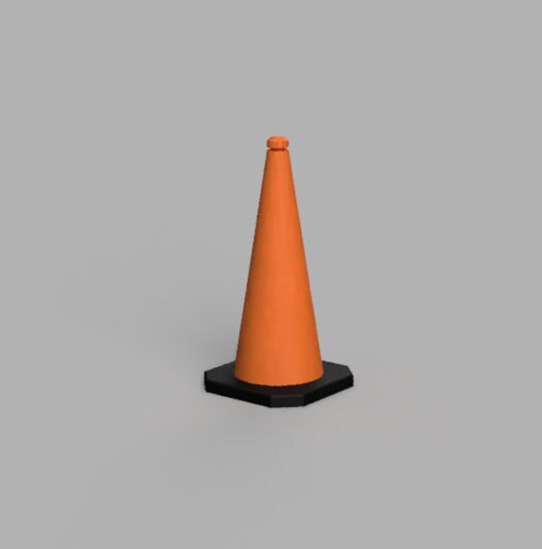 Traffic Cones (DIGITAL FILE) for Model Railways (multiple Scales) - Etsy