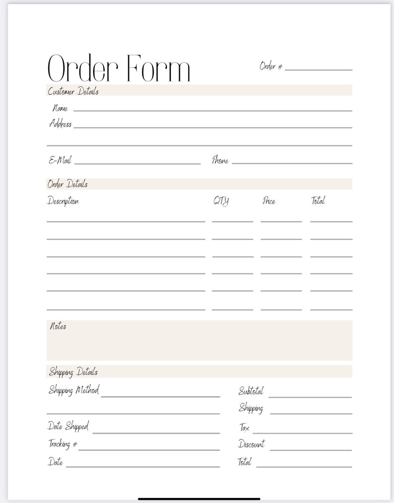 Pink Craft Fair Planner, Craft Show Templates, Inventory Sheet, Order ...