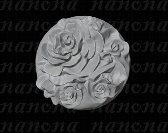 Rose Stl Digital File for 3D Printing - Etsy