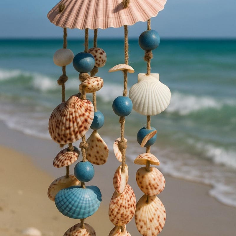 Sea Shell Wind Chime - Etsy