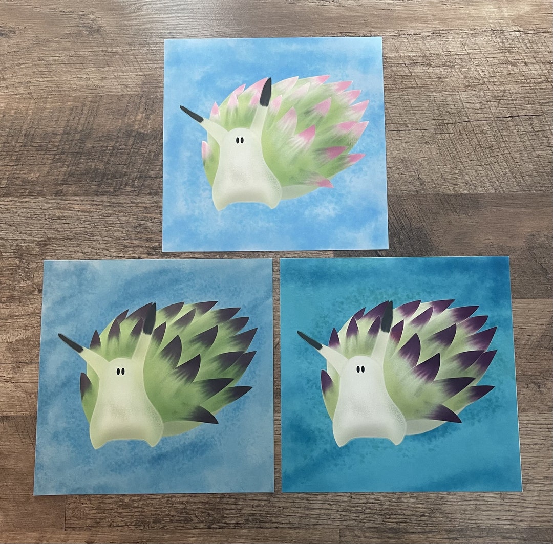 Leaf Slug Prints - Etsy