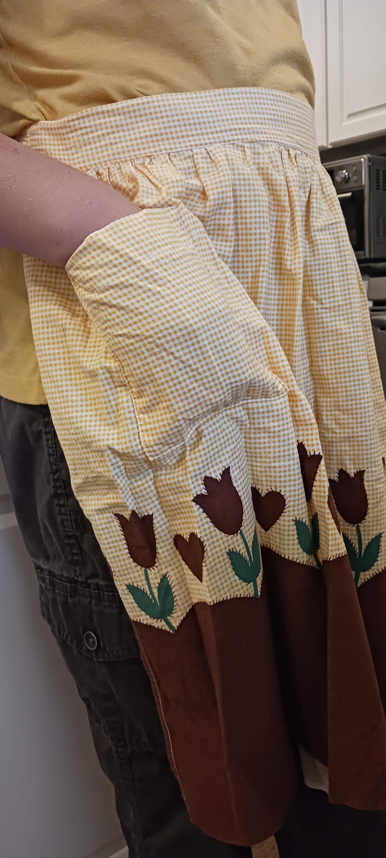 Vintage Half Aprons Small Apron Strings - Etsy