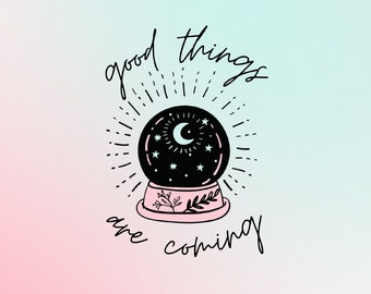 Good Things Are Coming Png ,positive Quote Png, Hippie Png, Retro Png ...