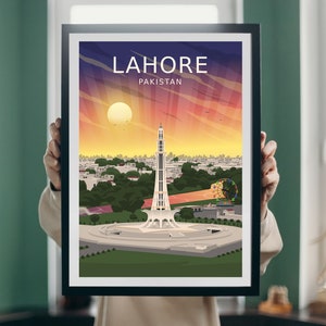 Lahore Art Print, Lahore Wall Art, Lahore Photo, Lahore Poster ...