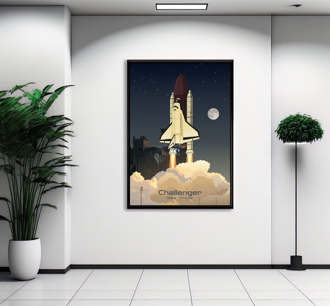 NASA Space Shuttle Poster, Space Shuttle Print, Space Shuttle Art, NASA ...