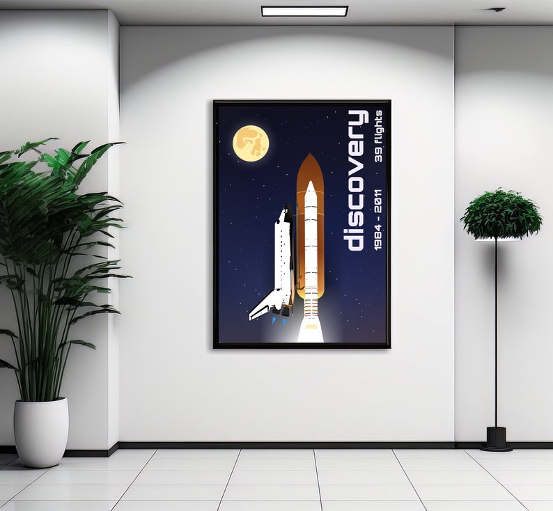 NASA Space Shuttle Poster, Space Shuttle Print, Space Shuttle Art, NASA ...