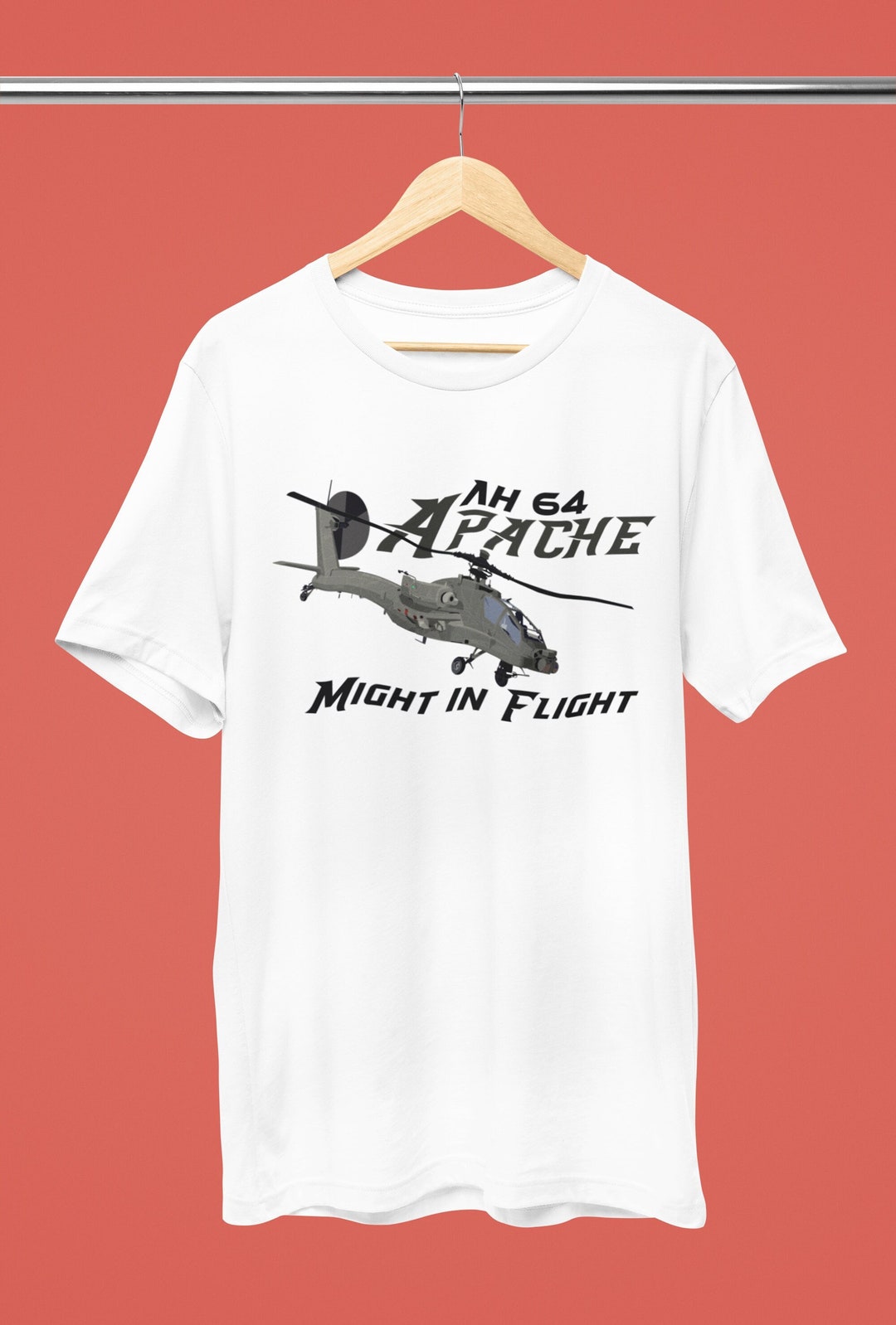 Helicopter Tshirt, Apache T-shirt, Aviation T Shirt, Pilot Gifts for ...