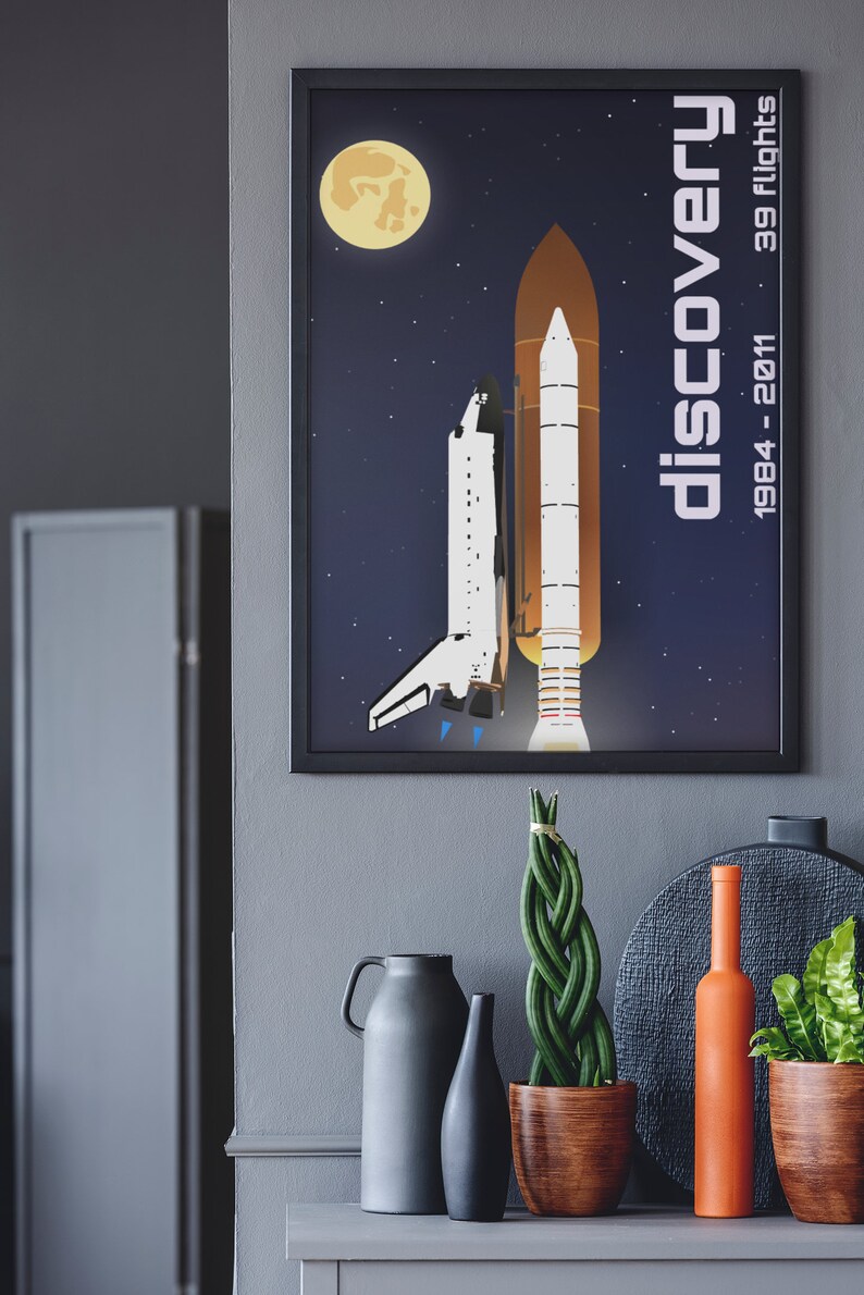 NASA Space Shuttle Poster, Space Shuttle Print, Space Shuttle Art, NASA ...