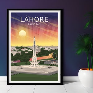 Lahore Art Print, Lahore Wall Art, Lahore Photo, Lahore Poster ...