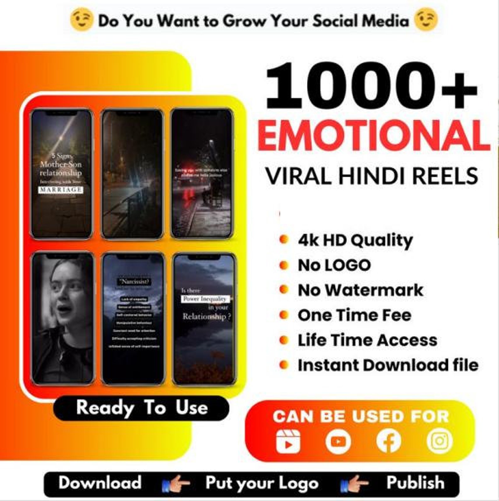 Huge 21K+120K Viral Insta/fb/tiktok/youtube & Pinterest Memes and Reels Bundles - Etsy