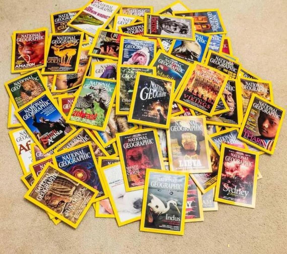 Vintage National Geographic Magazines 1600 PDF Collection – Timeless ...