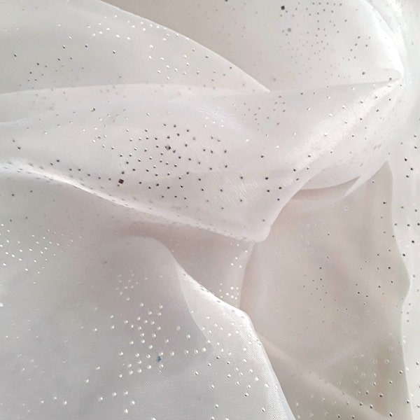 Glitter Organza - Etsy