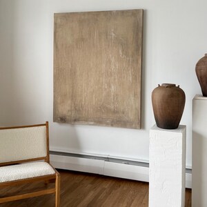 Large Abstract Art, Original Painting, 40x48'' Galerie Frame Artwork ...