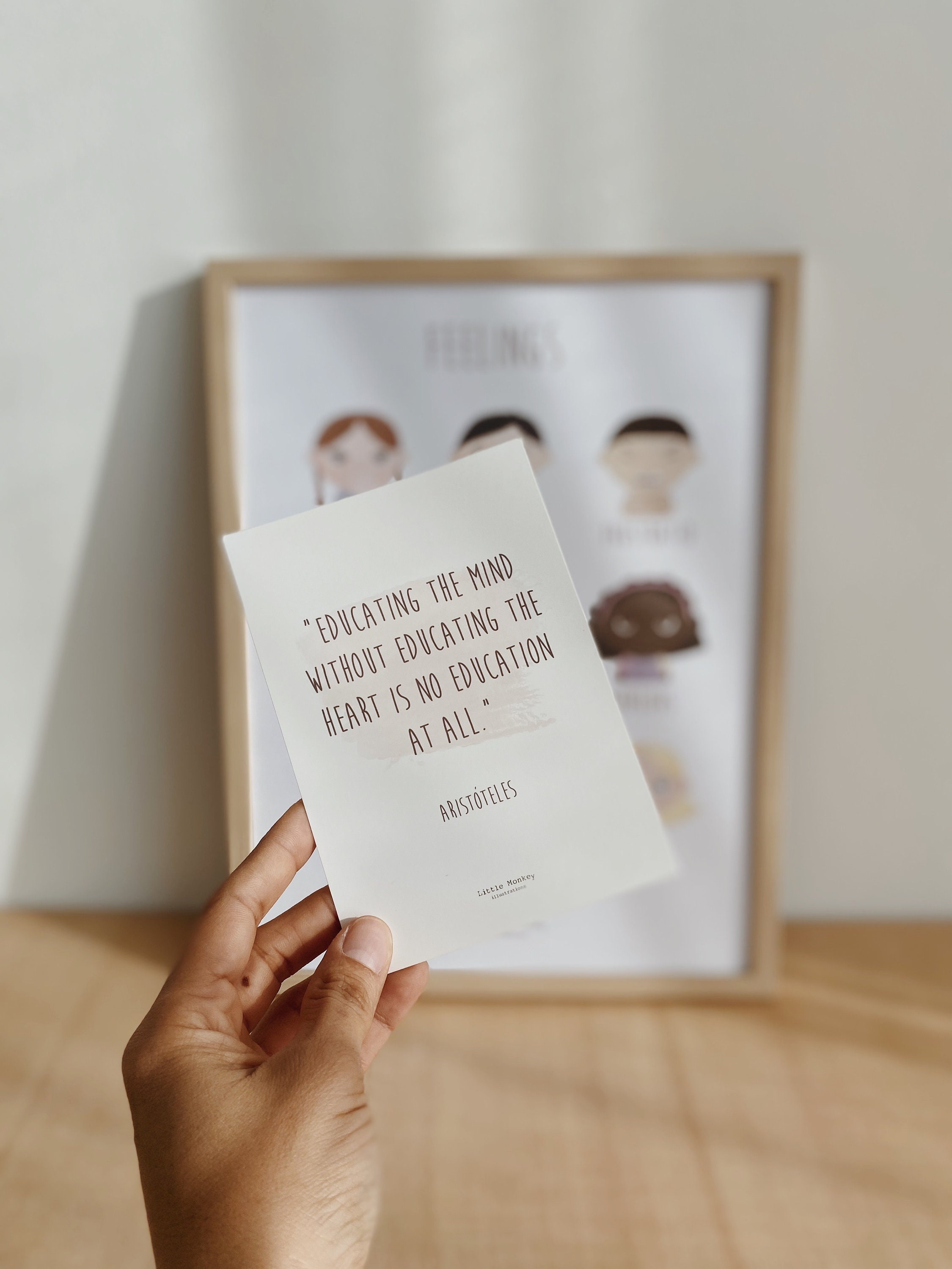 FEELINGS Poster in EN - Etsy