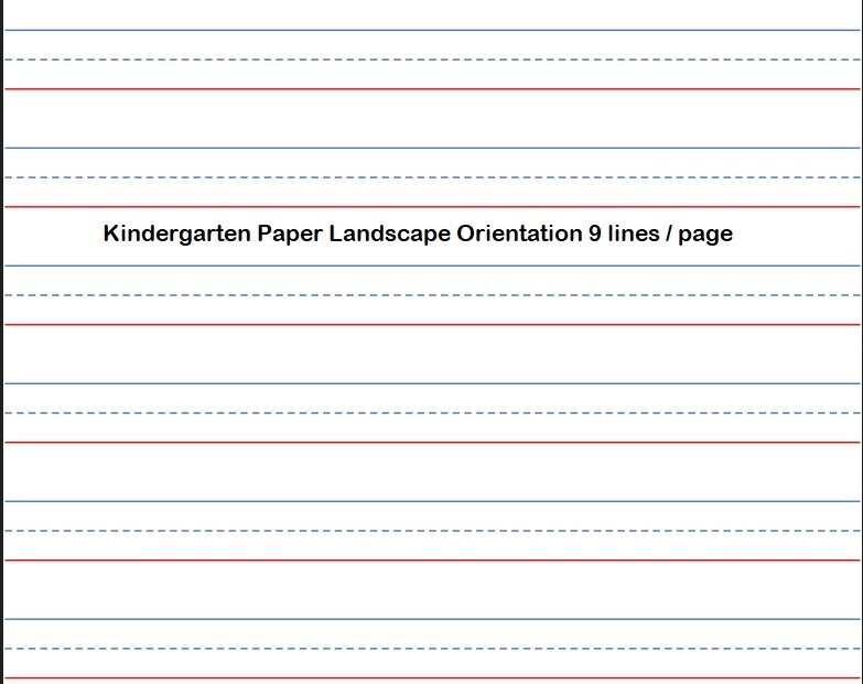 Printable Lined Paper. Templates. Digital Lined Paper Bundle. Digital ...