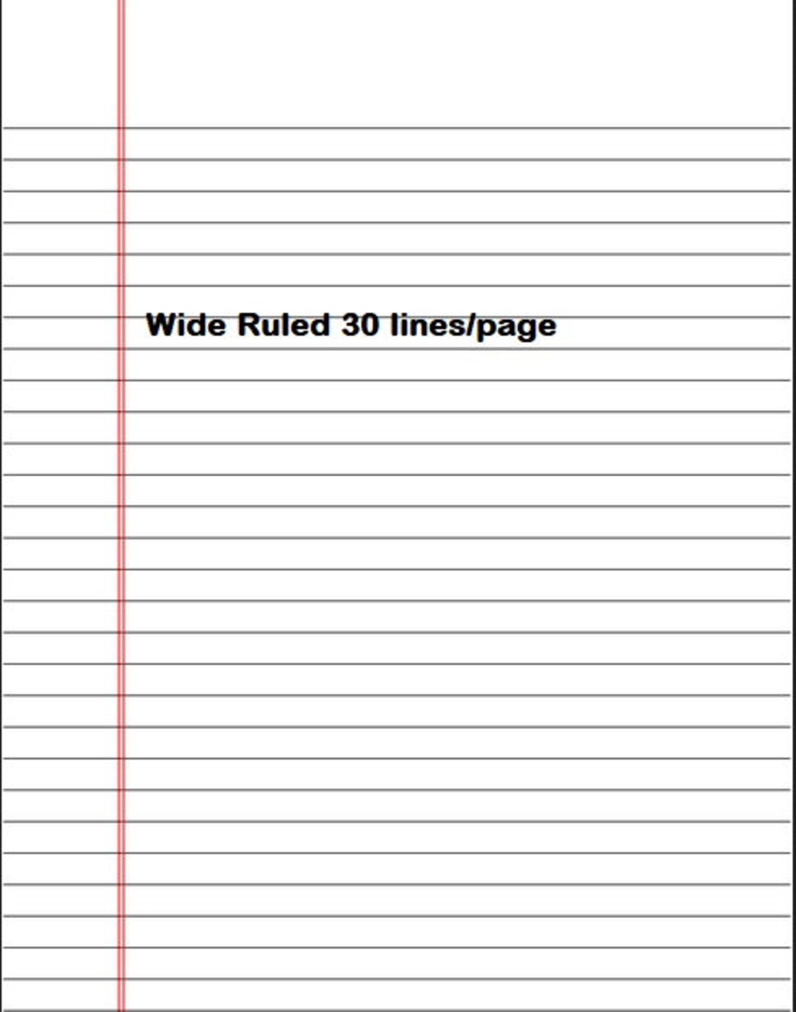 Printable Lined Paper. Templates. Digital Lined Paper Bundle. Digital ...