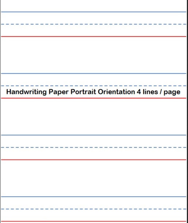 Printable Lined Paper. Templates. Digital Lined Paper Bundle. Digital ...