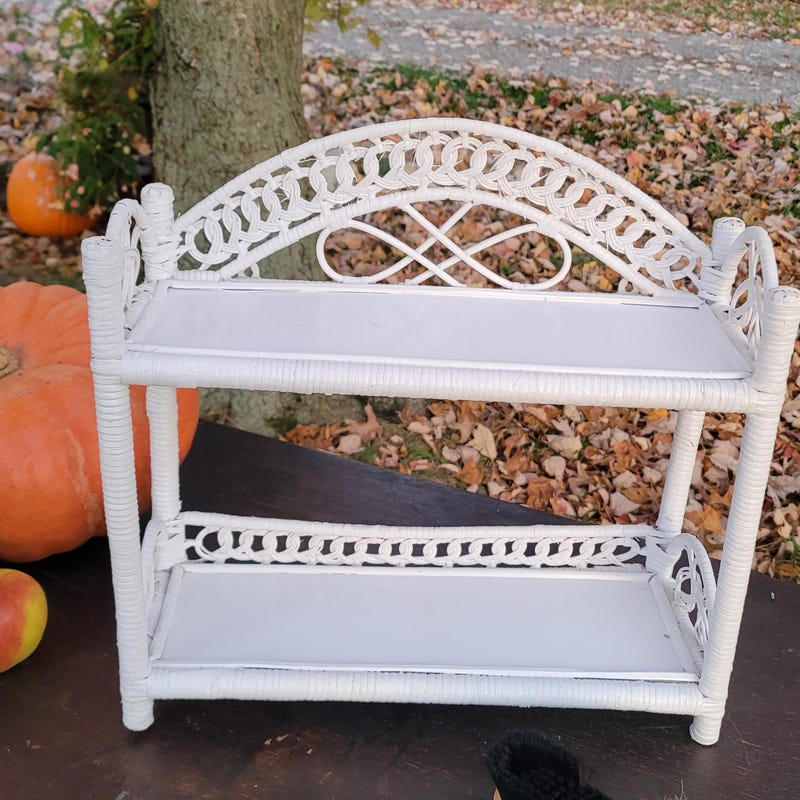 Wicker Shelf - Etsy