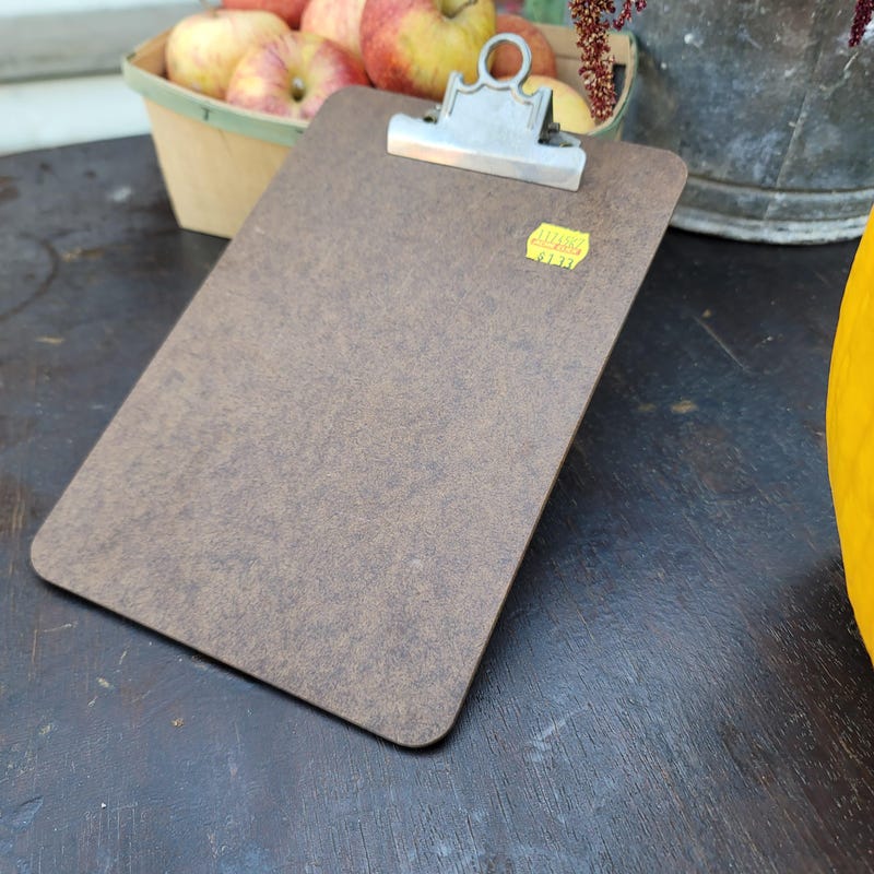 Vintage Clipboard - Etsy