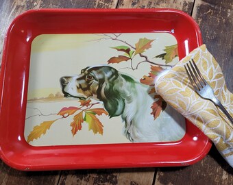 Red Oak Leaf Tray - Etsy