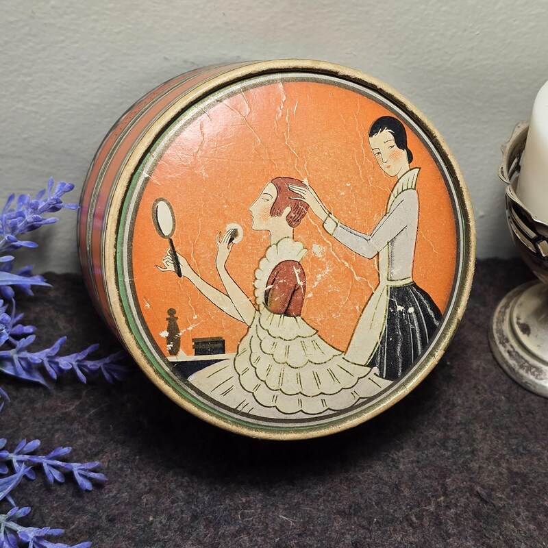 Face Powder Box - Etsy