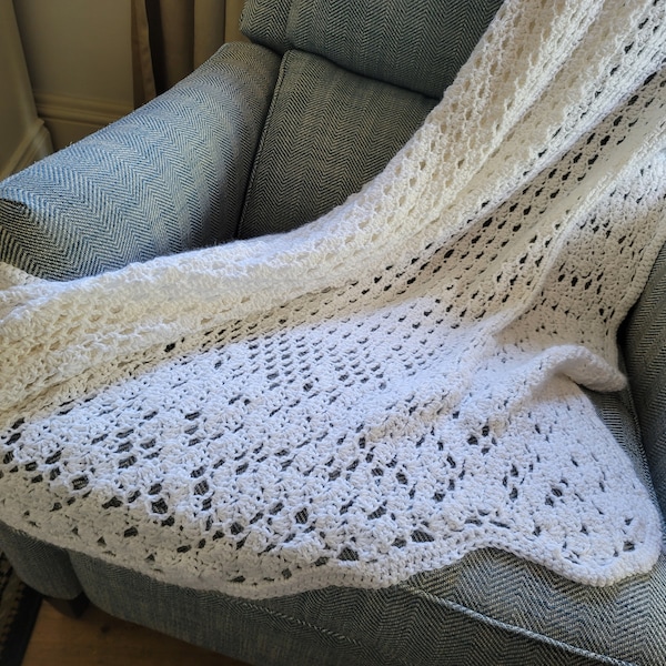 Crochet Bed Throw - Etsy