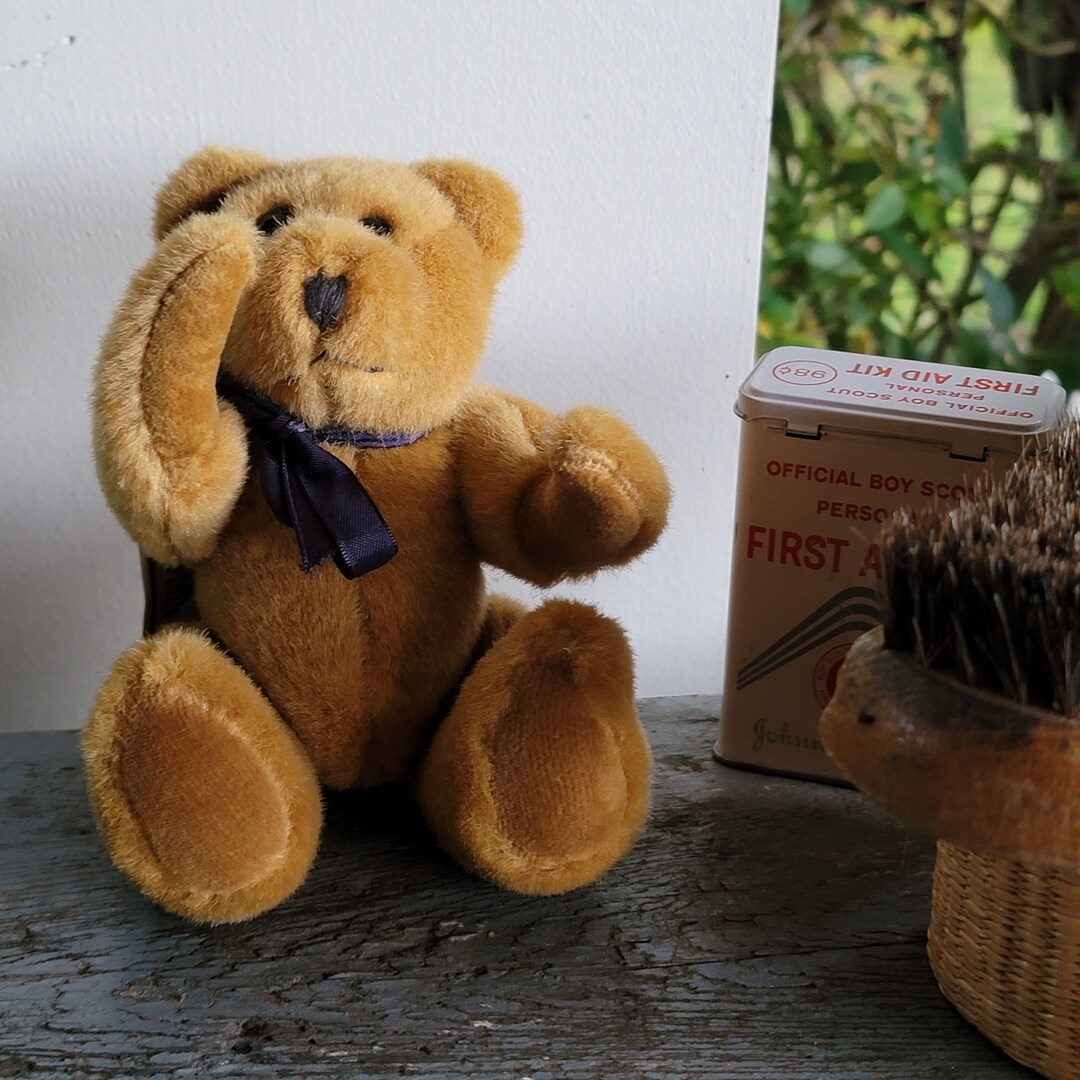 1990s Jointed Vintage Boyd's Bear, Archive Edition Leon, 7 1/2 Inch ...
