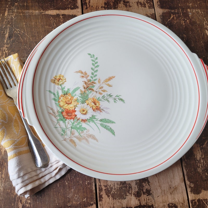 Edwin M Knowles Platter - Etsy