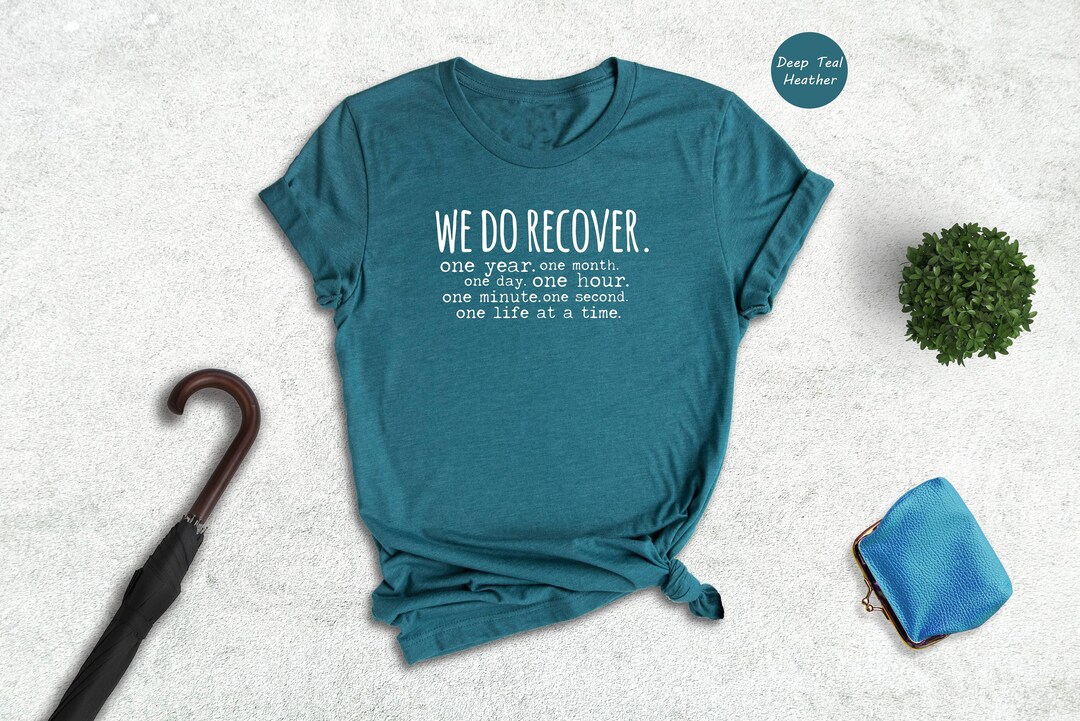 Recovery Shirts, Sober T-shirt, Sobriety Shirt, Mental Health Shirt ...