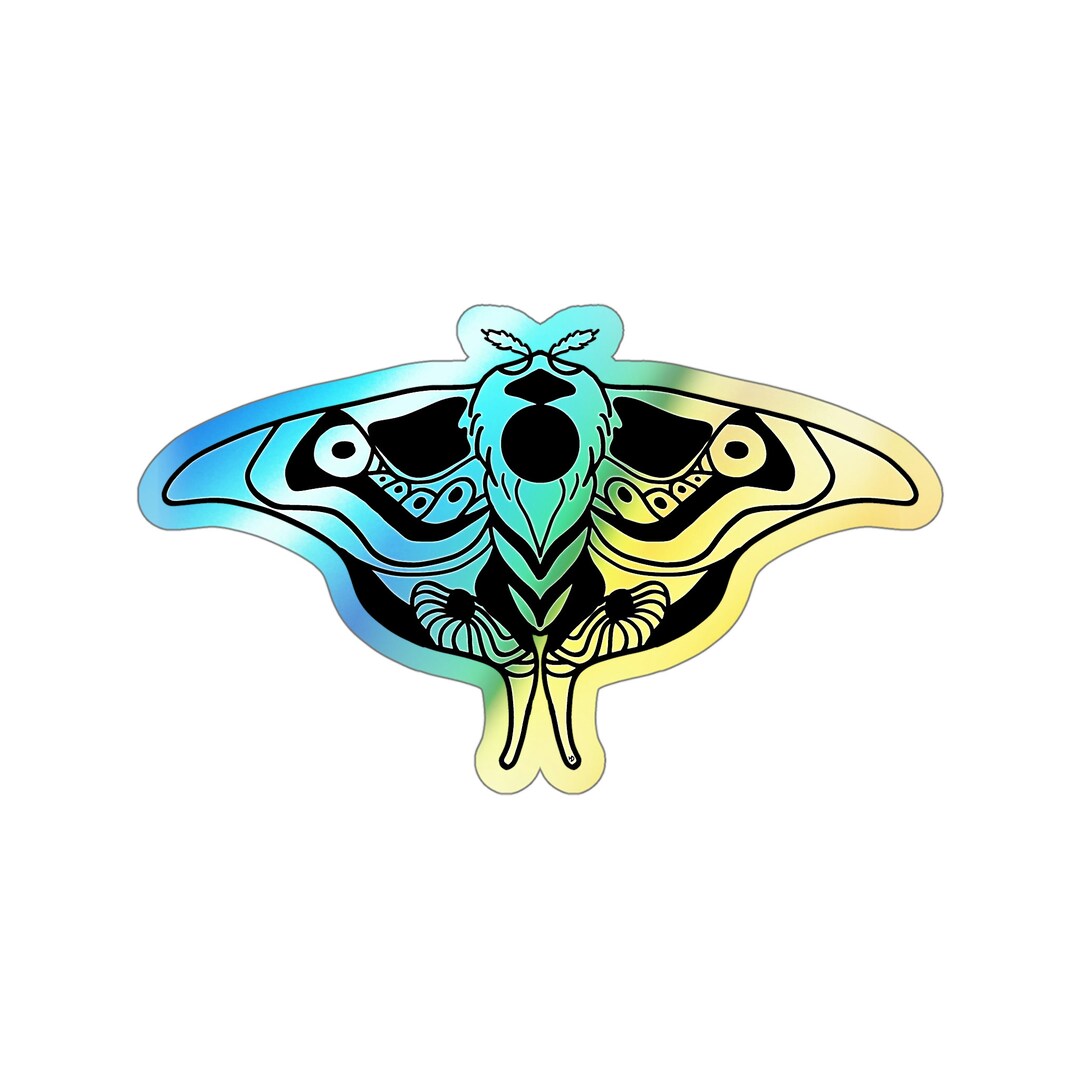 The Last of Us Moth Holographic Sticker | Gaming, Decal - Etsy