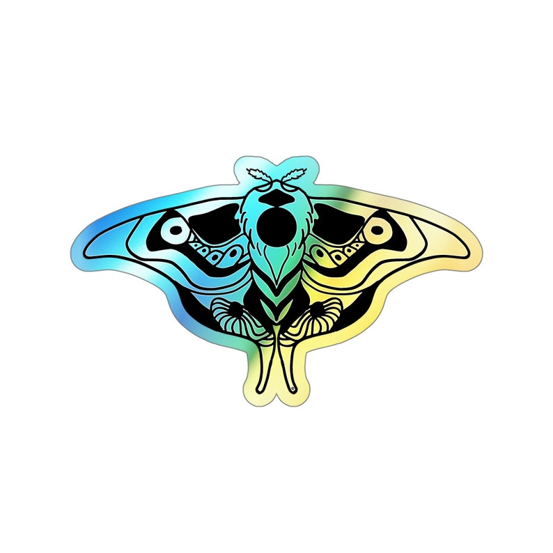 The Last of Us Moth Holographic Sticker | Gaming, Decal - Etsy