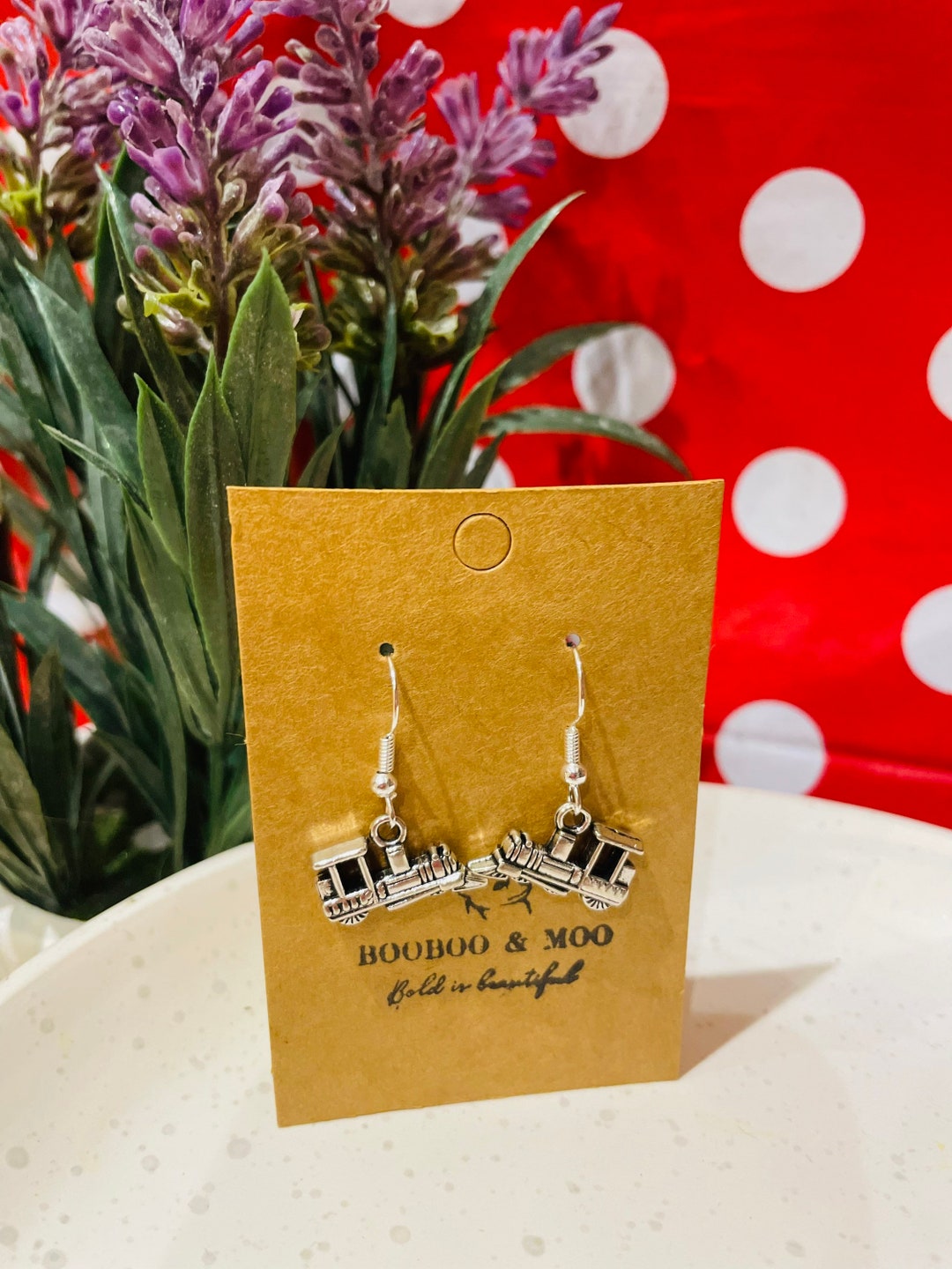 Train Earrings / Locomotive / Steam Engine / Geek Chic / Transport ...