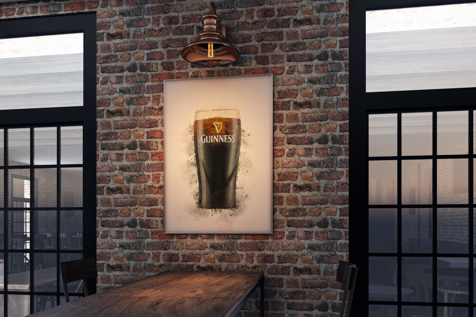 Guinness Wall Art Print Guinness Beer Decor Guinness Splash - Etsy