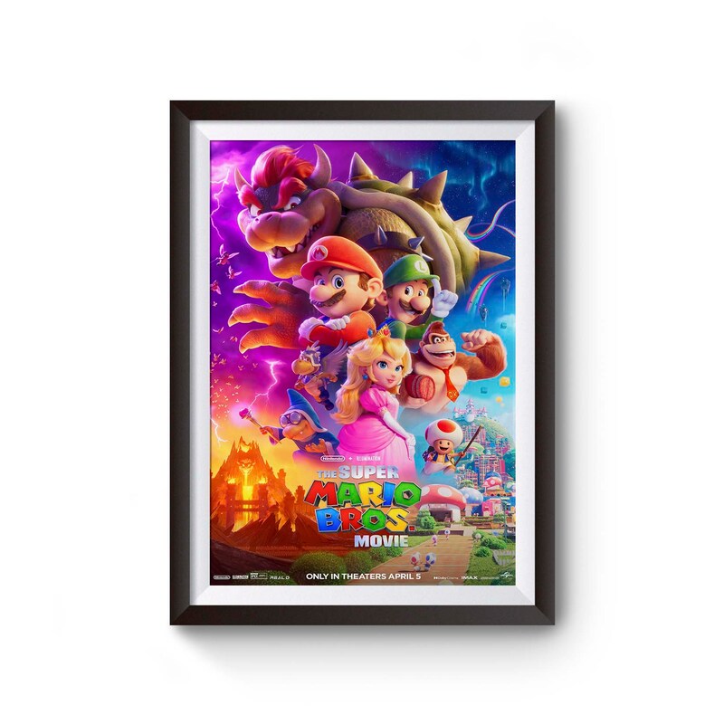 Super Mario Print - Etsy