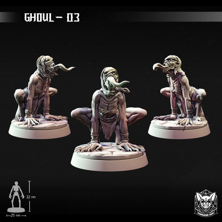 Ghoul Miniature Pack - Etsy