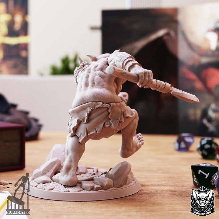 Brutal Ogre Miniature Pack Set of 3 Unique Ogre Models - Etsy