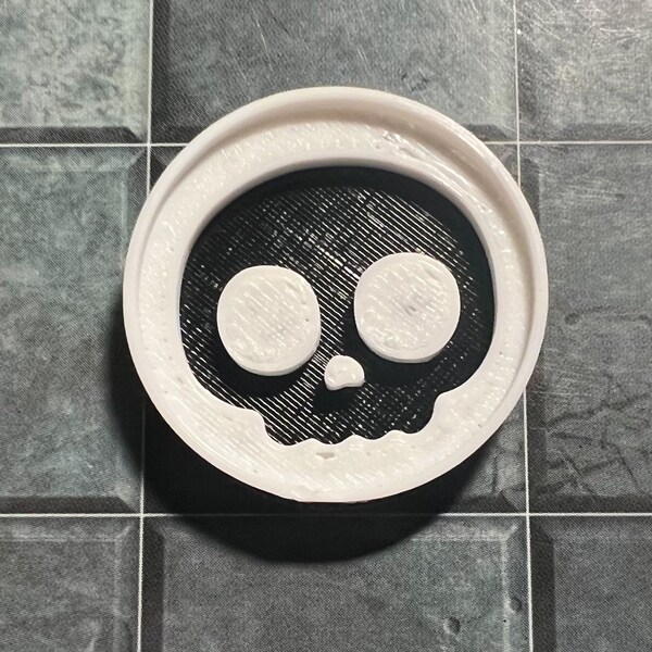 Skull Token - Etsy