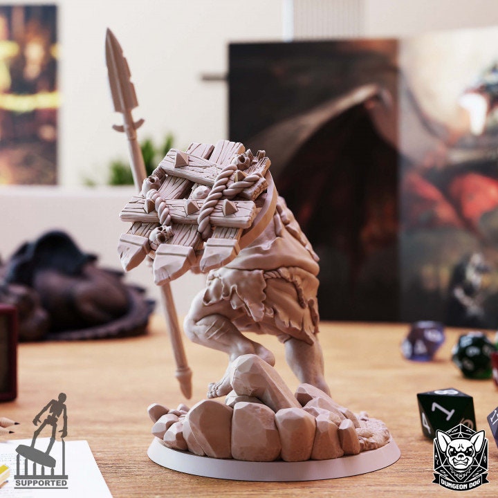 Brutal Ogre Miniature Pack Set of 3 Unique Ogre Models - Etsy