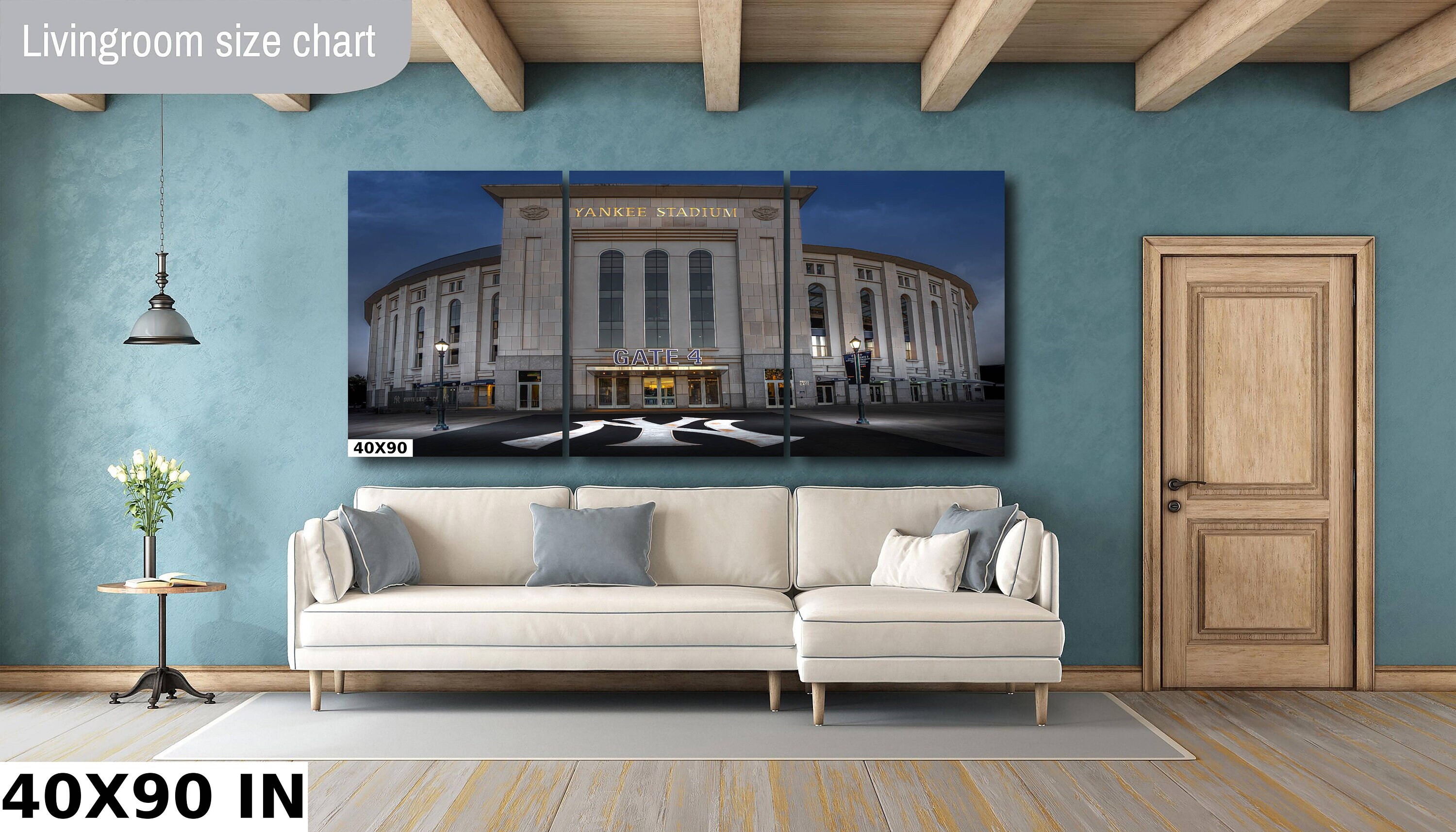 New York Yankees Stadium Gate 4 - Etsy