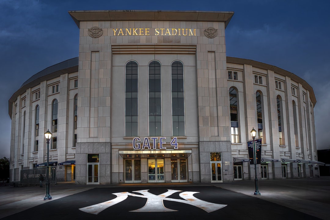 New York Yankees Stadium Gate 4 - Etsy