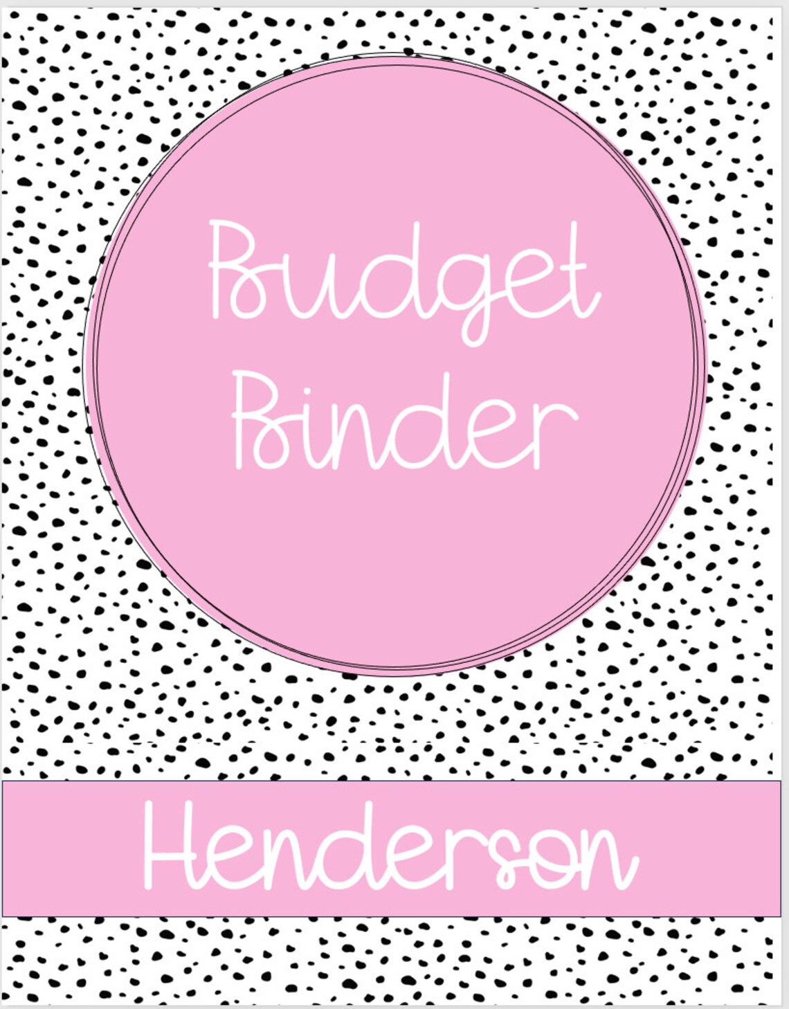 Editable Binder Covers and Spines spotted Rainbow Classroom Decor ...