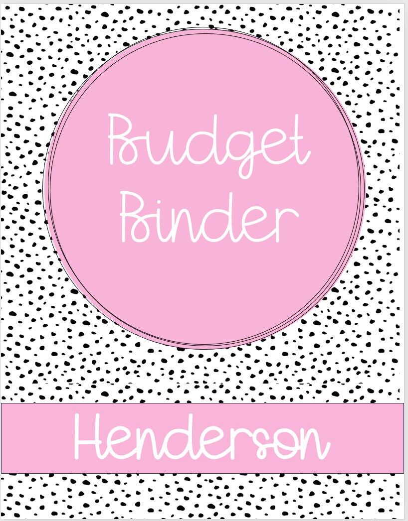 Editable Binder Covers and Spines spotted Rainbow Classroom Decor ...