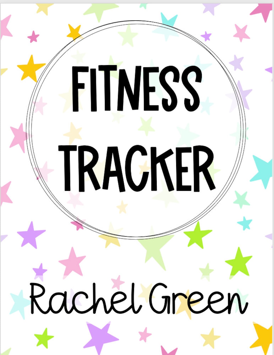 Editable Binder Covers and Spines bright Rainbow Accents Classroom ...