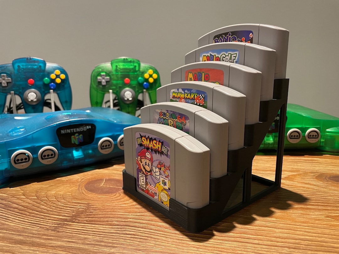 Nintendo N64 Game Holder Display - Etsy