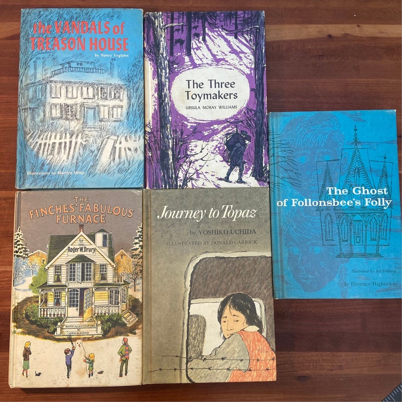 Set of 5 Vintage Childrens Weekly Reader Book Collection - Etsy